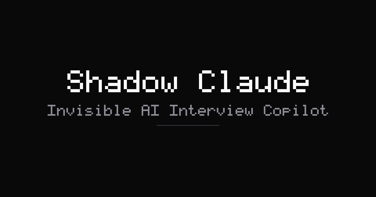 Shadow Claude — A Reference, Not a Cheat Sheet